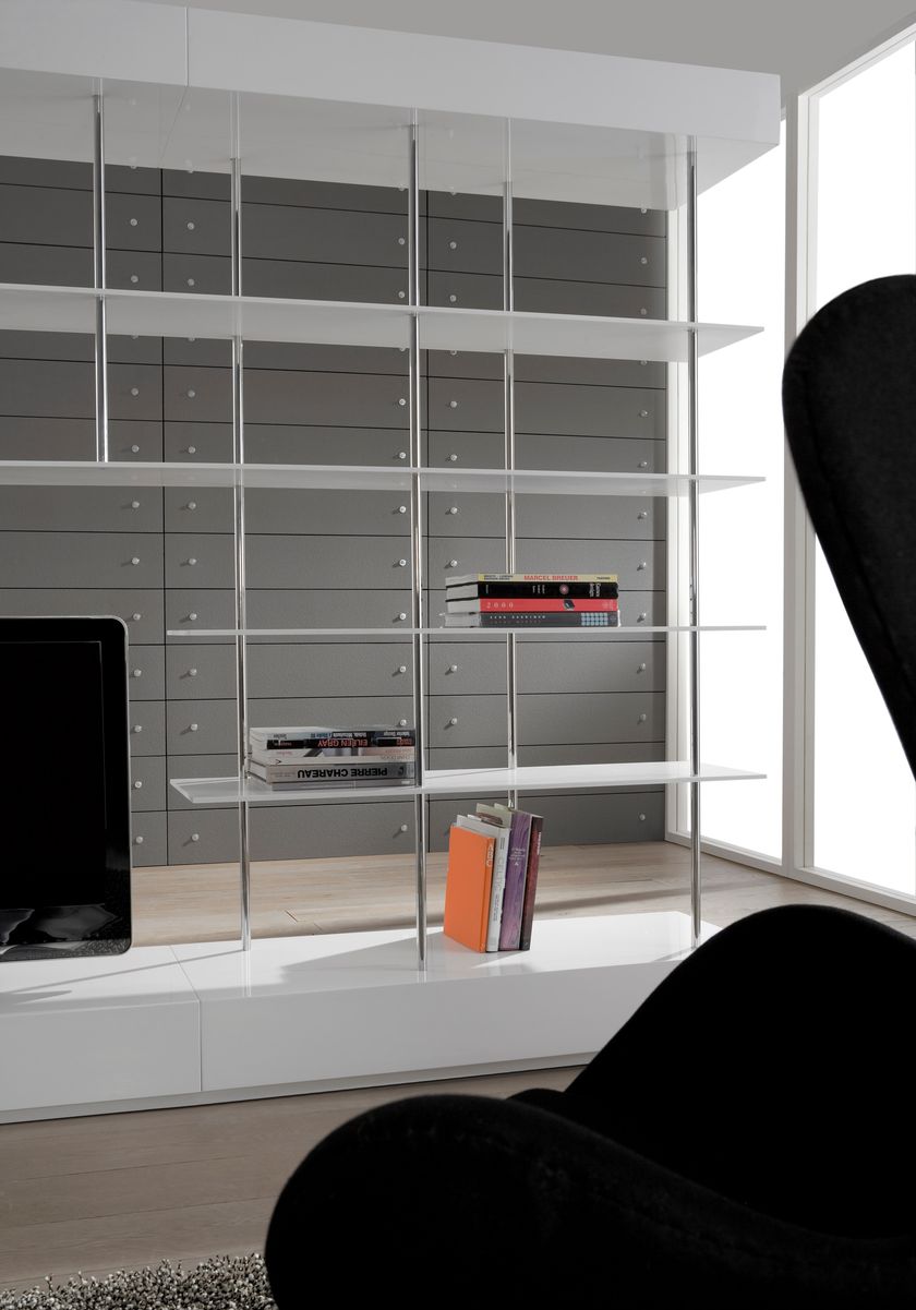 Freestanding bookcase STANDING OVATION Forme Collection By Matrix ...