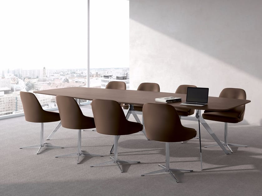 STAR Wooden meeting table By RENZ | design Jehs+Laub