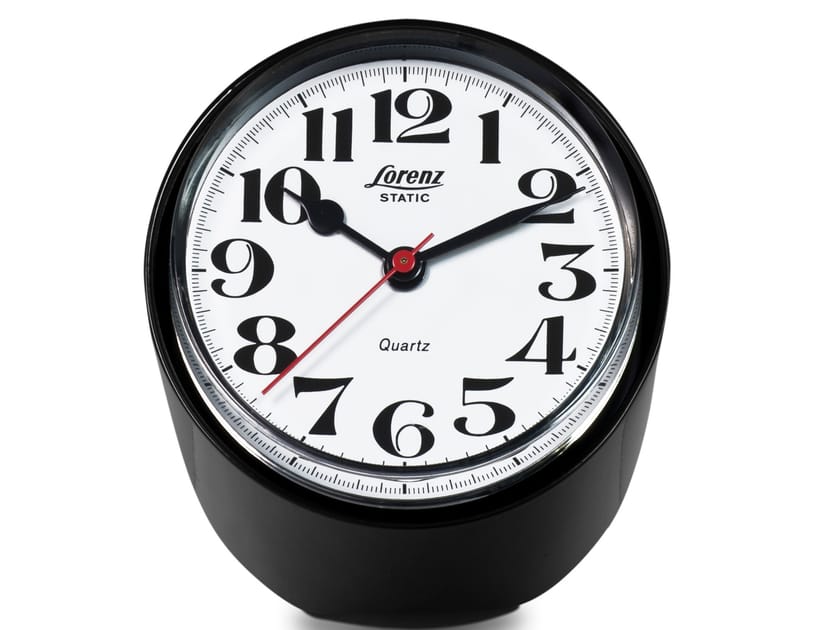 STATIC | Steel clock By Lorenz design Richard Sapper