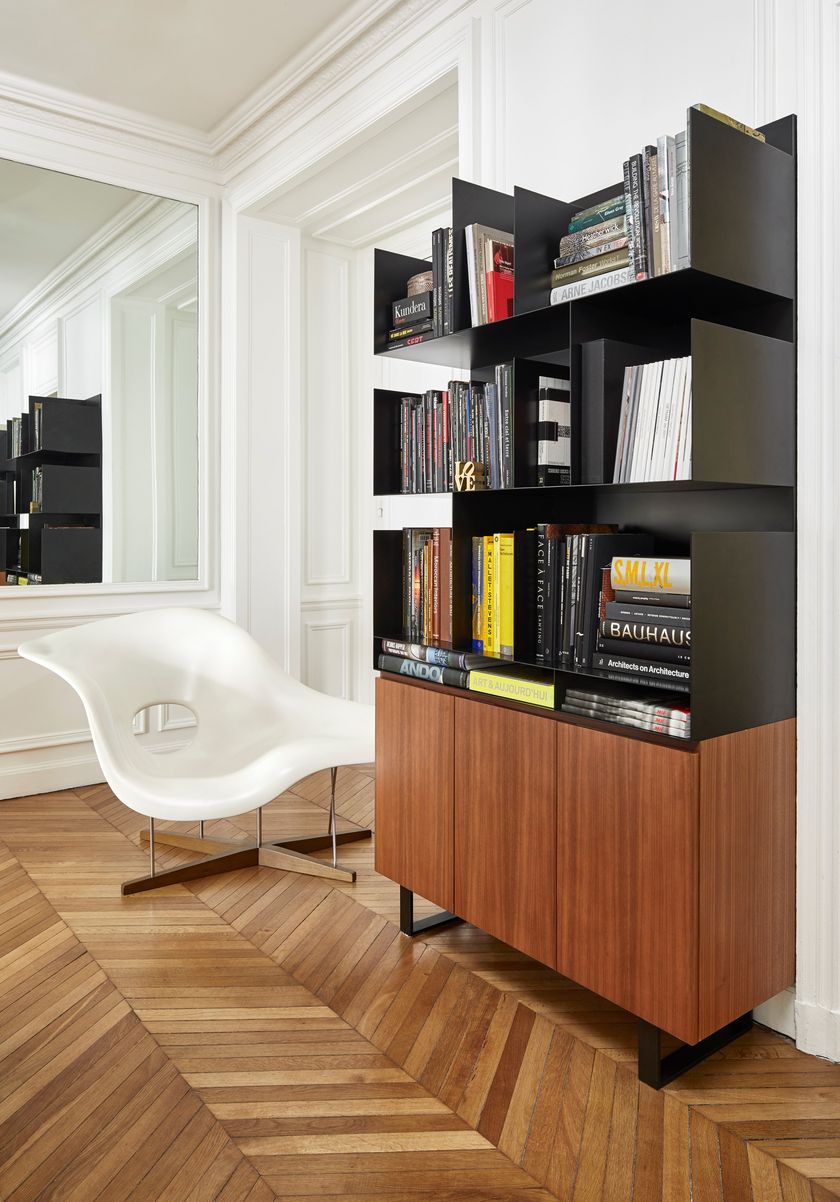 STEELTOP Open steel and wood bookcase By REDA AMALOU DESIGN | design ...