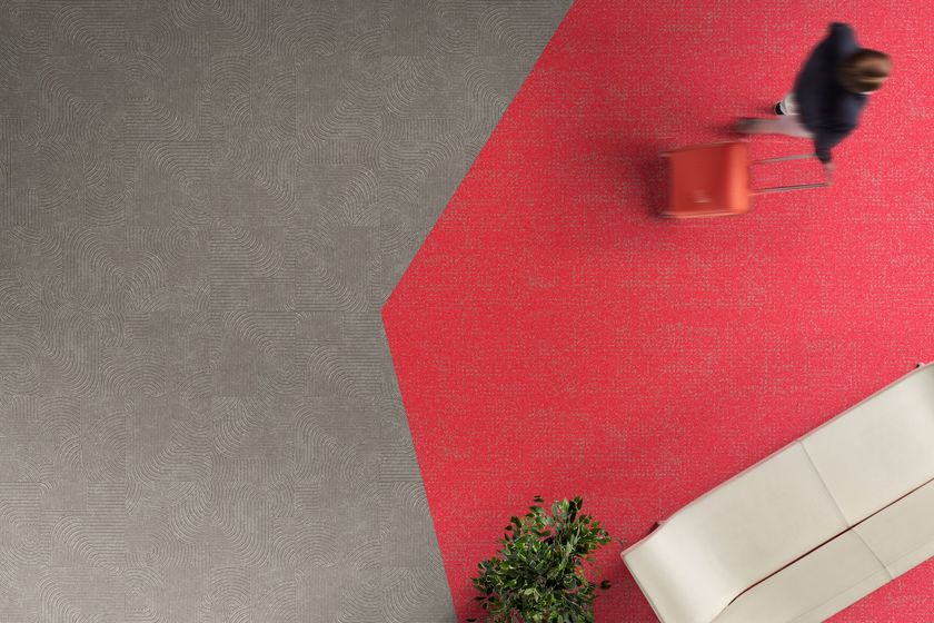 LOOK BOTH WAYS Nylon® carpet tiles By Interface®