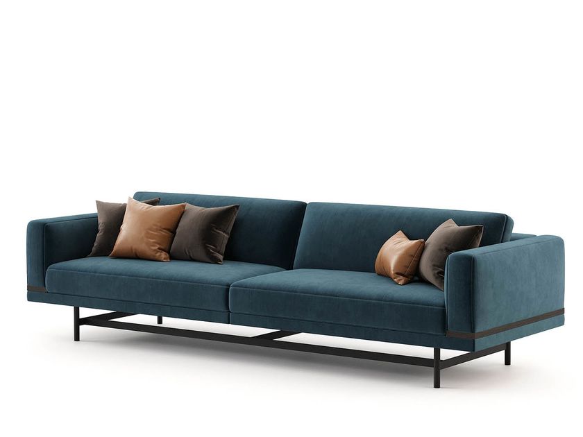 STEWART 3 seater velvet sofa By Laskasas