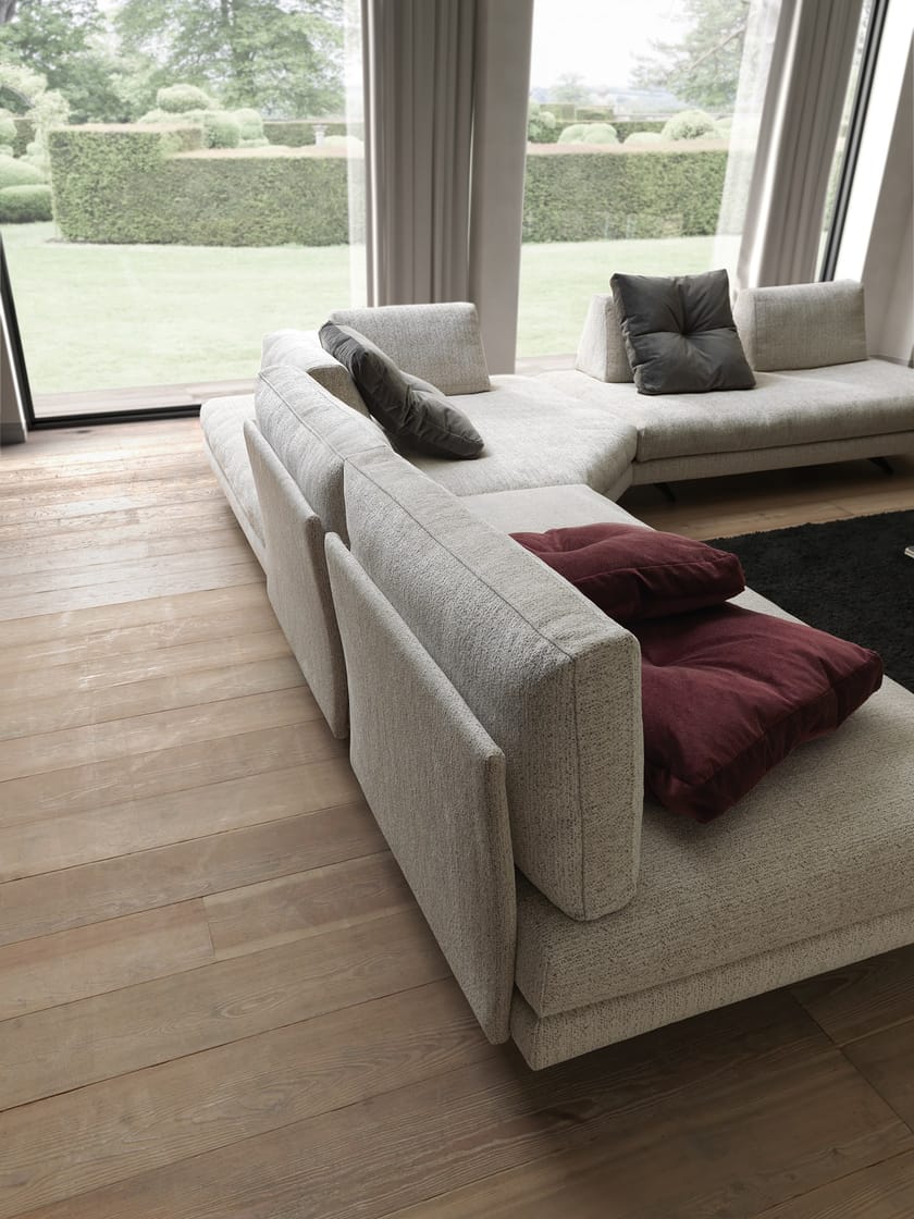 STONE | Fabric sofa Stone Collection By VALENTINI