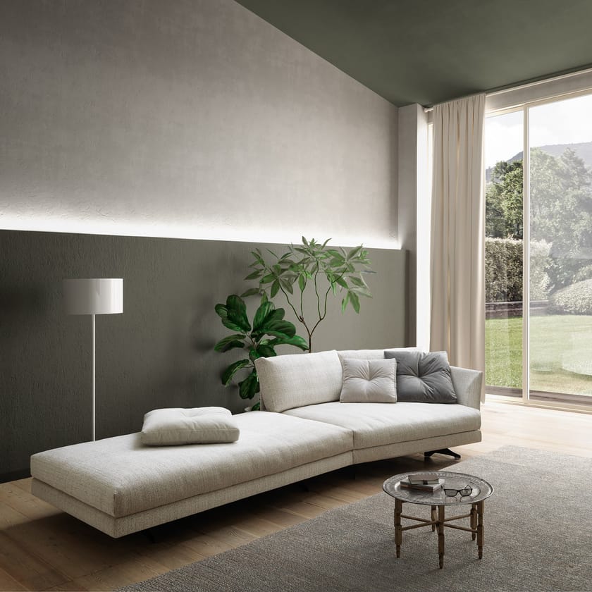 STONE | Fabric sofa Stone Collection By VALENTINI