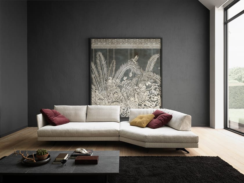 STONE | Fabric sofa Stone Collection By VALENTINI