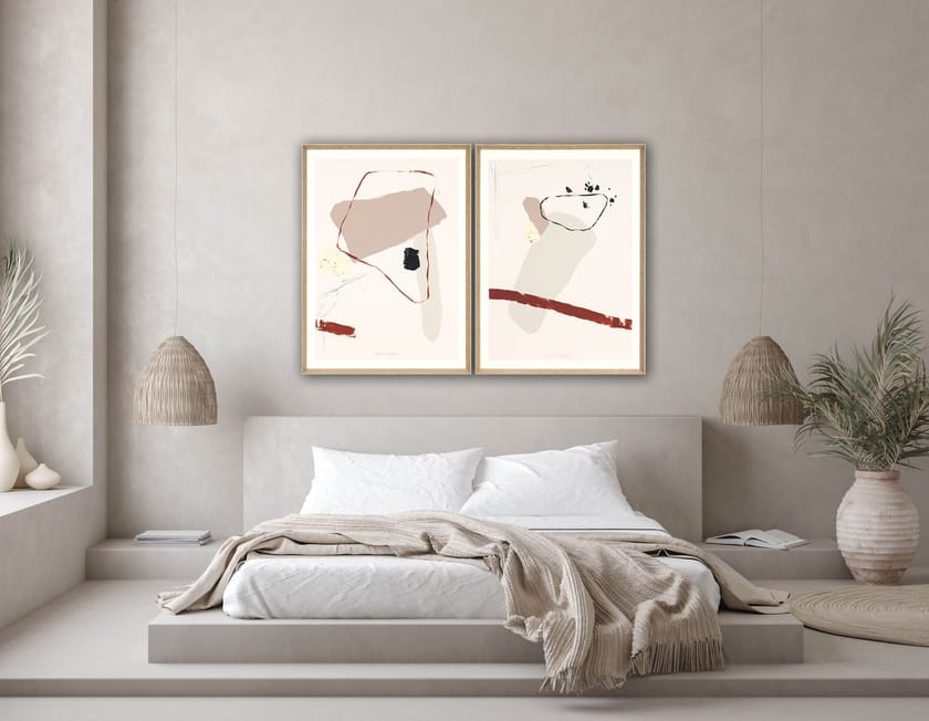 STONE I & II 絵画 By NOVOCUADRO ART COMPANY | design Jaime Jurado