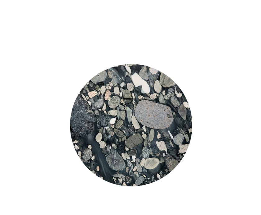 STONE TABLE | Round coffee table By Tom Dixon design Tom Dixon