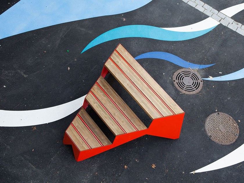 Banc en acier STOOP By VESTRE