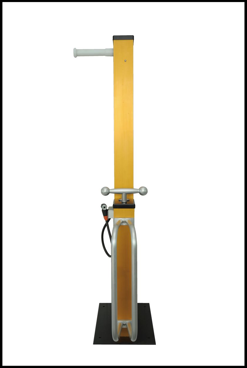 Bike maintenance stand with rack STOP&GO with bike rack By BIKE FACILITIES