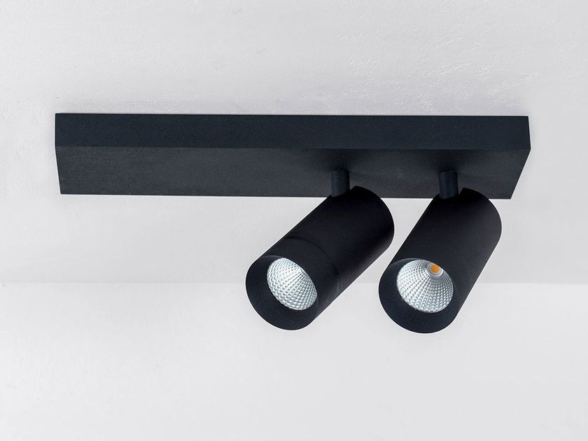 STRAIGHT PLATE ON DOUBLE Ceiling lamp By HER