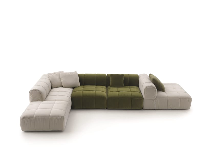 STRIPS SYSTEM Divano modulare in tessuto By arflex | design Cini Boeri