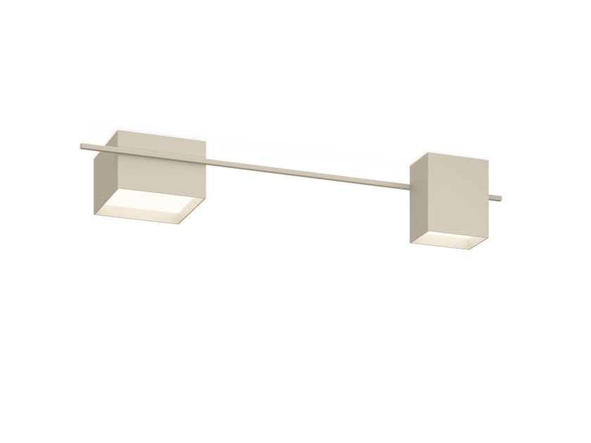 STRUCTURAL LED aluminium ceiling lamp By Vibia | design Arik Levy