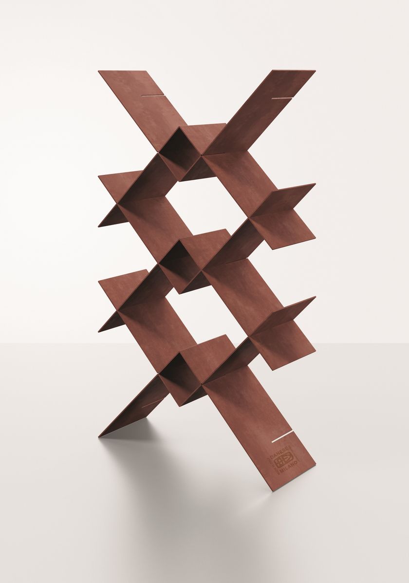 STRUTTURA CONTINUA Biblioteca By Danese Milano | design Bruno Munari