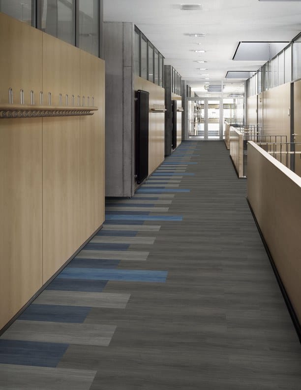 Ecological resilient vinyl flooring STUDIO SET By Interface®