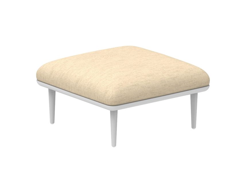 STYLETTO LOUNGE Aluminium garden stool By Royal Botania