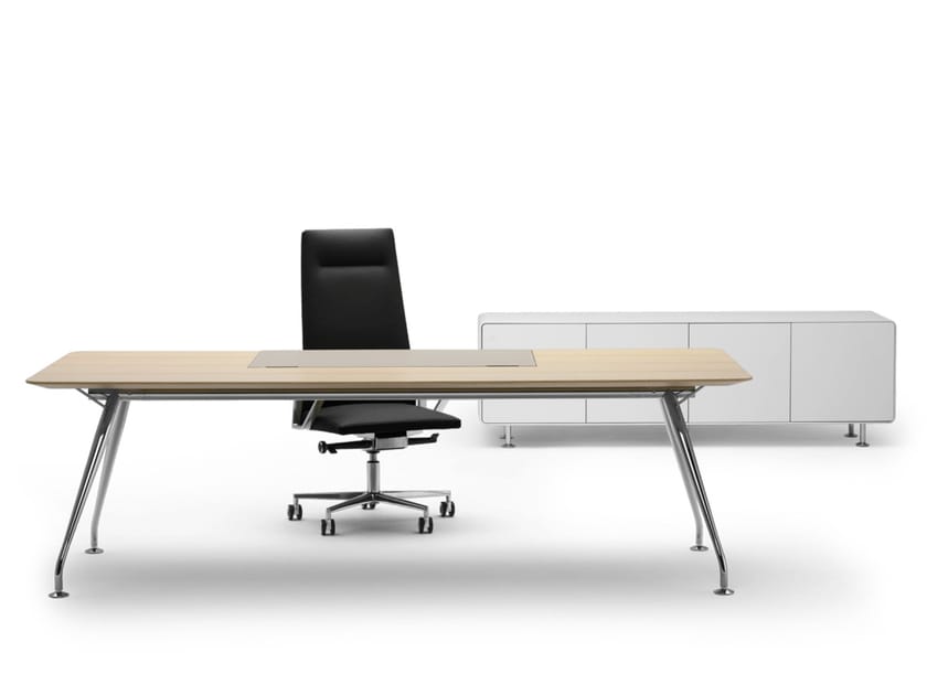 .SUN | Wooden office desk By Spiegels