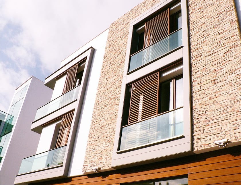 Aluminium solar shading SUNSHADE SYSTEMS By TechnoWood