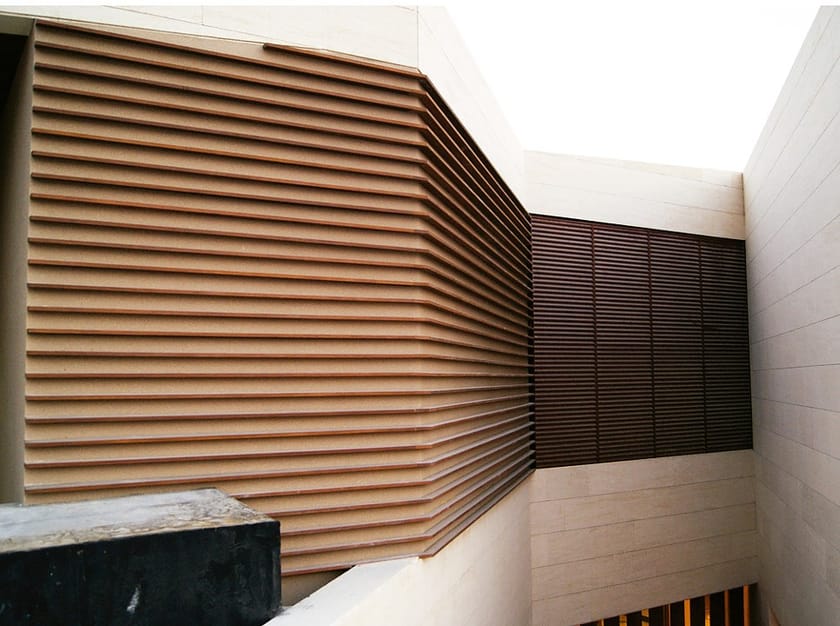 Aluminium solar shading SUNSHADE SYSTEMS By TechnoWood