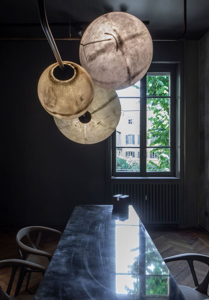 LED fiberglass pendant lamp SUPER - ALL HORIZONTAL By Henge design ...