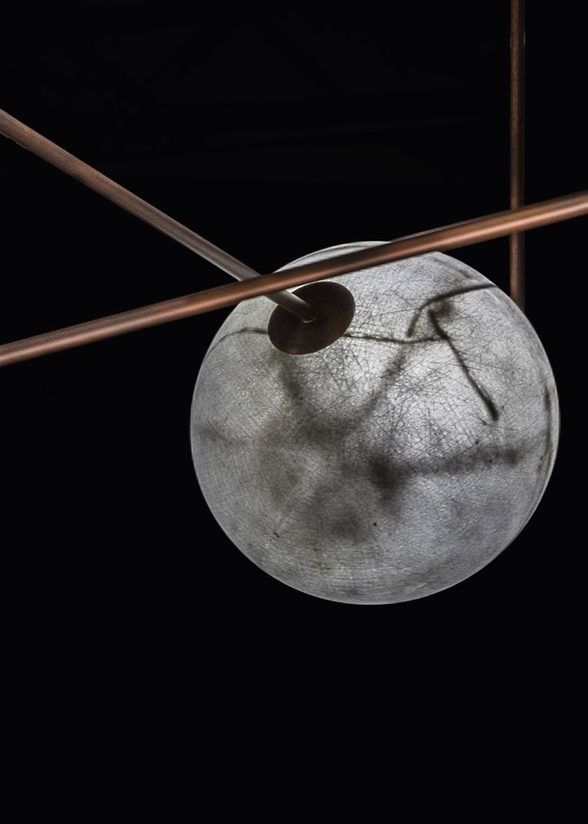 LED fiberglass pendant lamp SUPER - ALL HORIZONTAL By Henge design ...