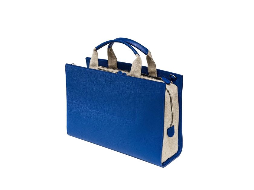 Leather bag SUPER BAG BRIEFCASE By Hem design Pauline Deltour