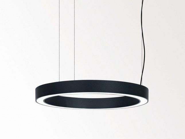 LED direct light pendant lamp SUPER-OH SBL By Delta Light