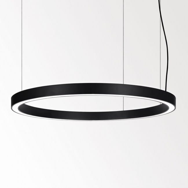 LED direct light pendant lamp SUPER-OH SBL By Delta Light