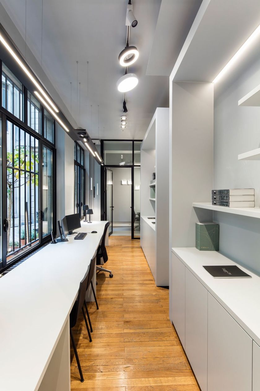 SUPER-OH XS PIVOT ADM illuminazione a binario By Delta Light