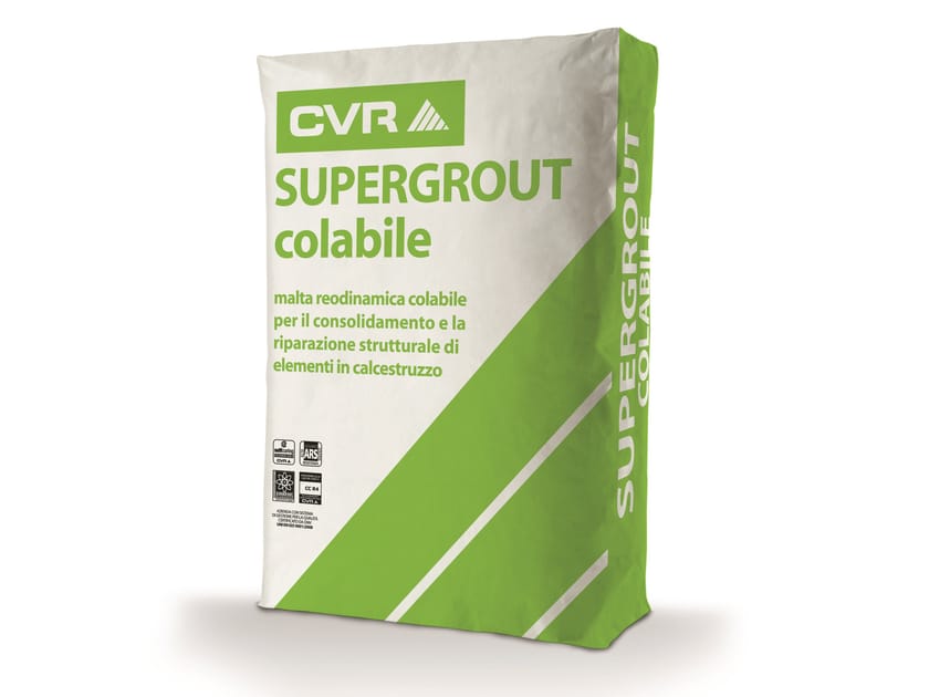SUPERGROUT COLABILE Renovation mortar and grout for renovation By CVR