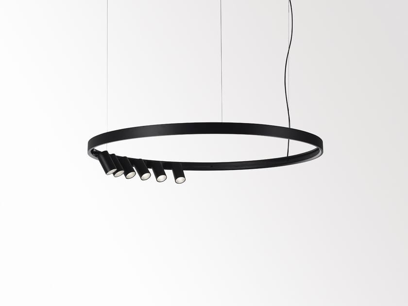 LED pendant lamp SUPERLOOP MDL Superloop Collection By Delta Light