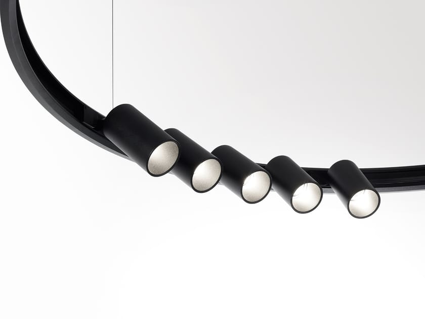 LED pendant lamp SUPERLOOP MDL Superloop Collection By Delta Light