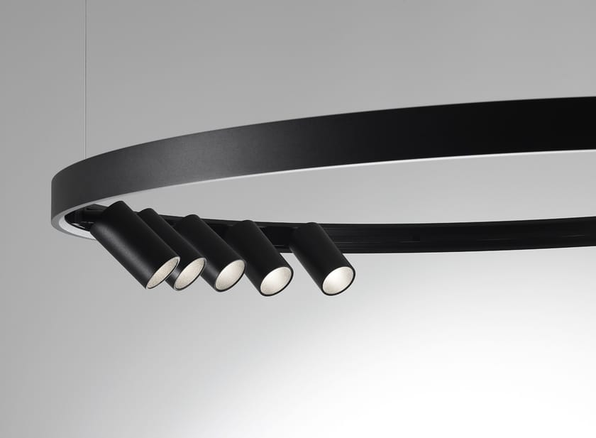 LED pendant lamp SUPERLOOP MDL Superloop Collection By Delta Light