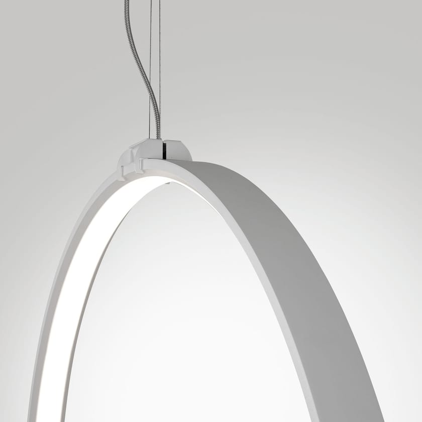 LED pendant lamp SUPERLOOP VC SBL Superloop Collection By Delta Light