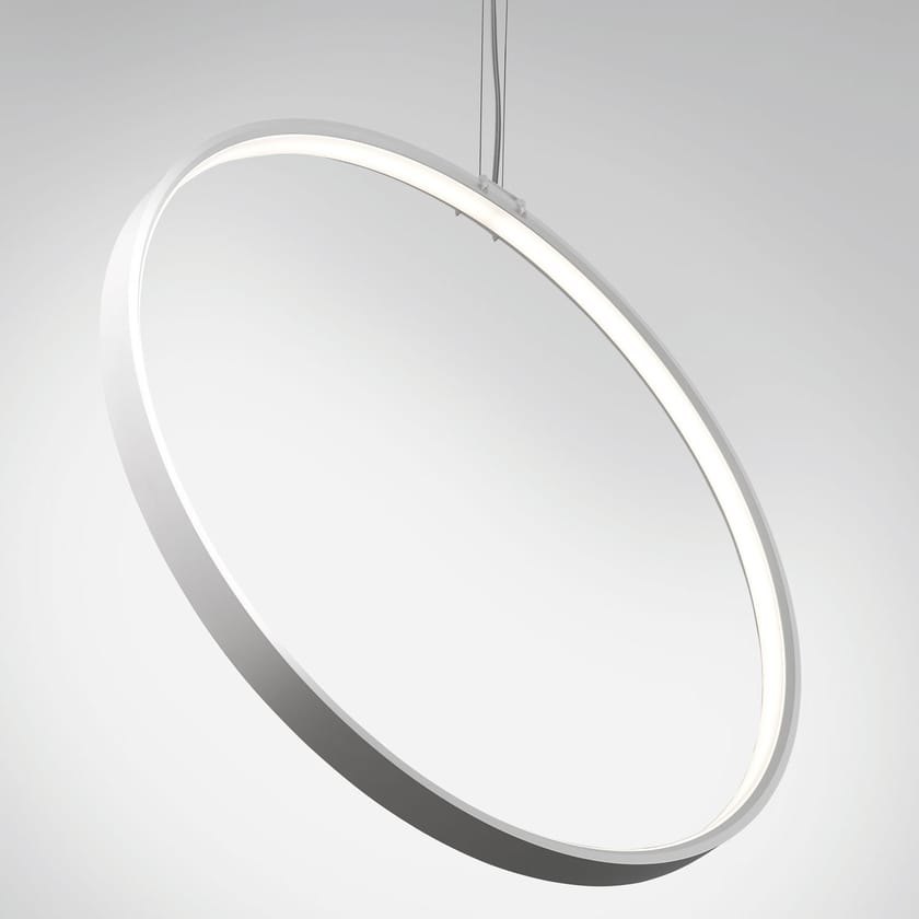 LED pendant lamp SUPERLOOP VC SBL Superloop Collection By Delta Light