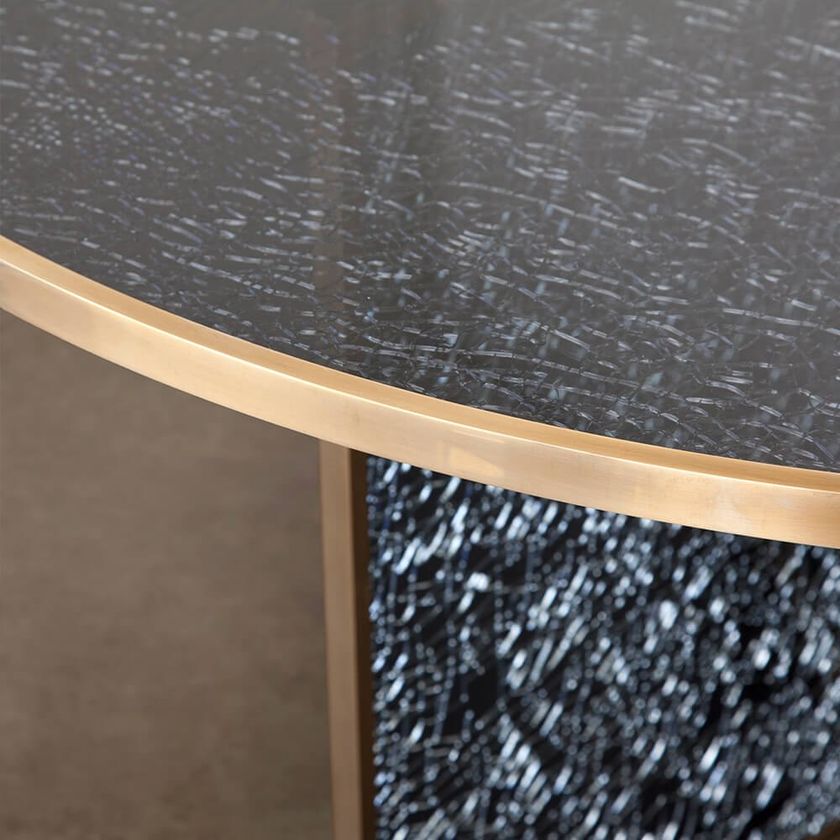 SUPERLUXE FRACTURED | Round table By Kelly Wearstler design Kelly Wearstler