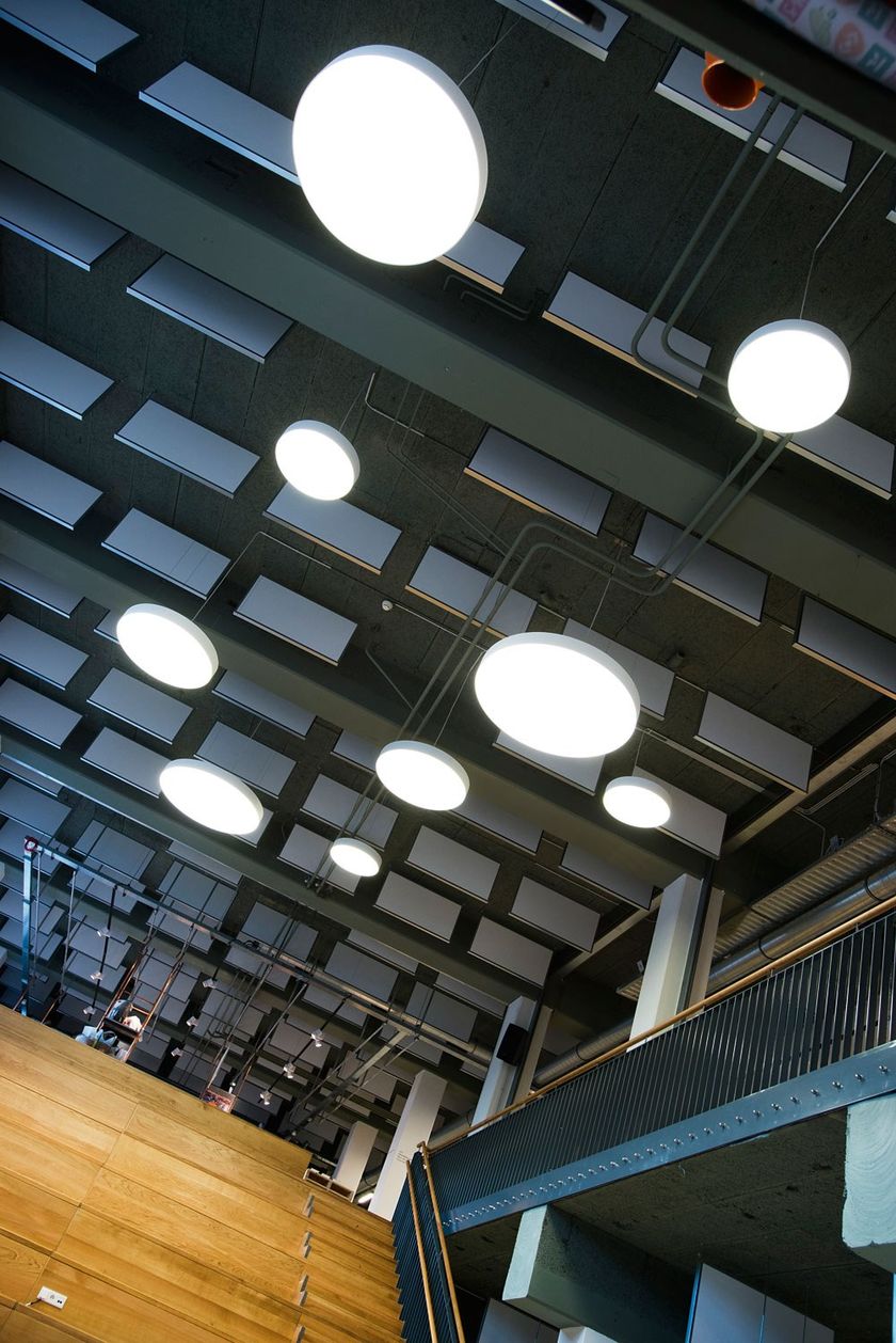 SUPERNOVA LED ceiling lamp By DeltaLight