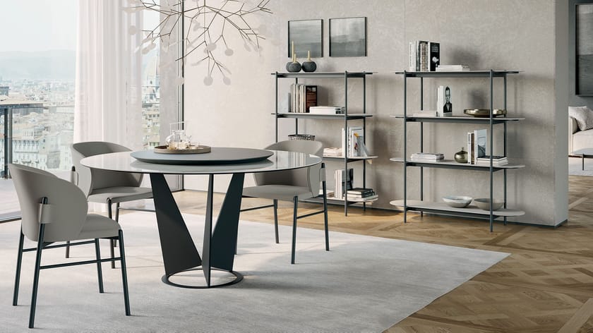 SUPERNOVA Freestanding porcelain stoneware bookcase By Dall'Agnese ...