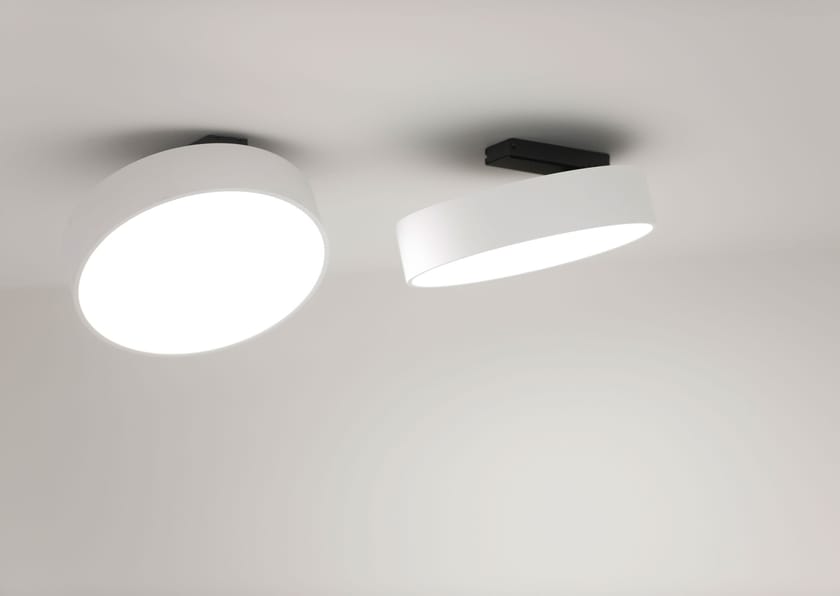 SUPERNOVA XS PIVOT LED adjustable ceiling lamp By Delta Light