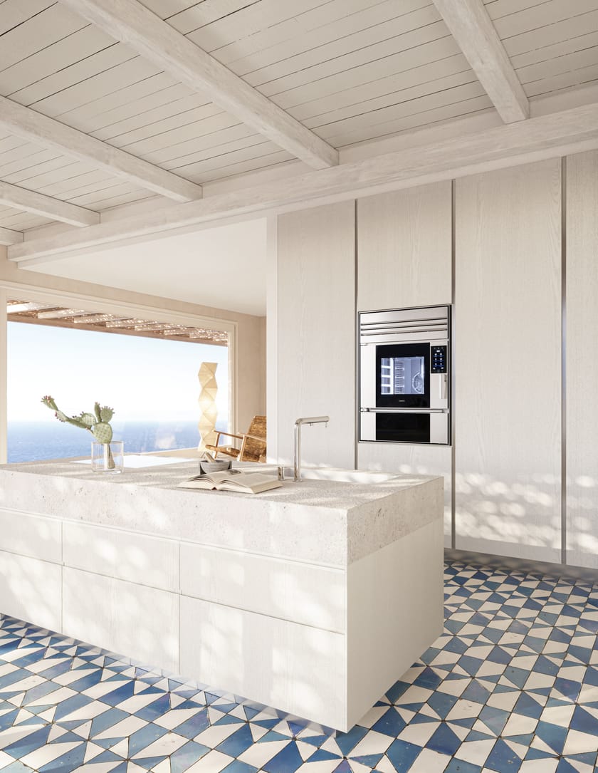 SUPEROVEN MODEL 1S Professional oven with integrated hood and automatic ...