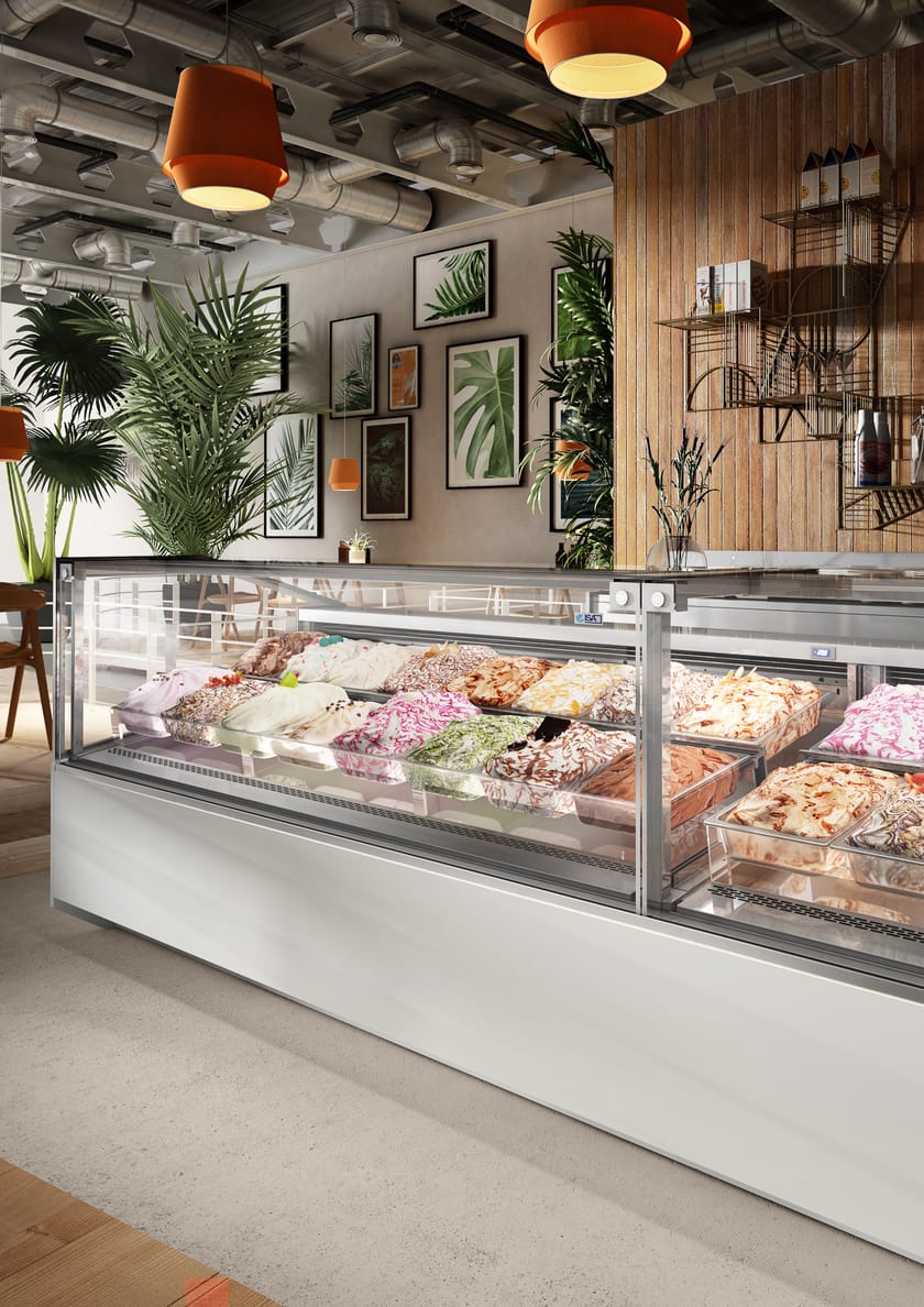 SUPERSHOW | Ice cream Refrigerated display cabinet By ISA