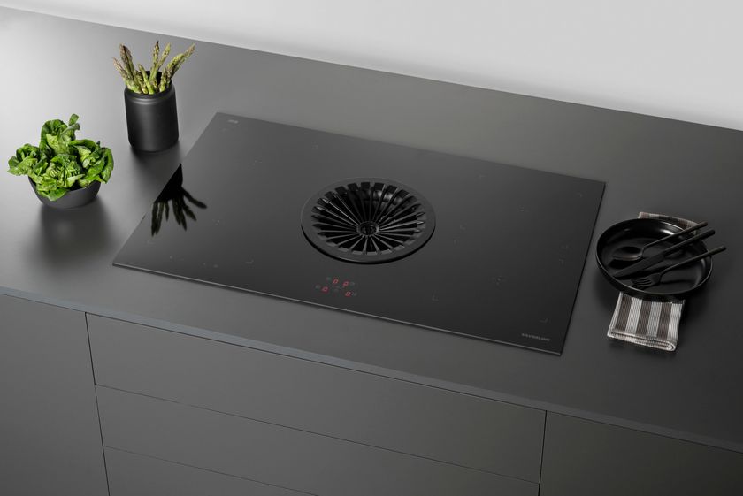 Glass ceramic cooker hood / hob Class A+ SUPREME 3412 By Silverline