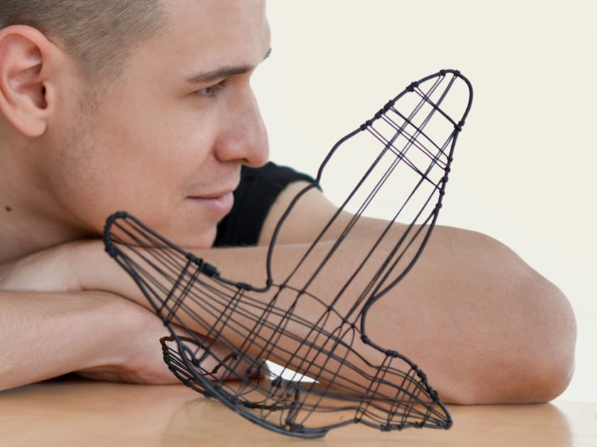 FLIGHT SHADOWS Powder coated steel decorative object By SVITANOK | design Artem Zakharchenko