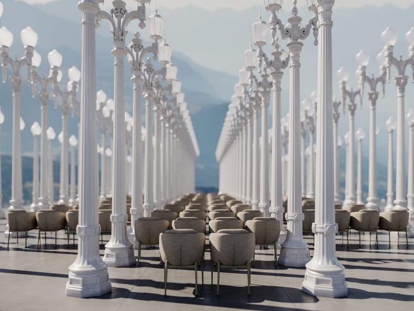 SWAN | Chair with armrests By SNOC