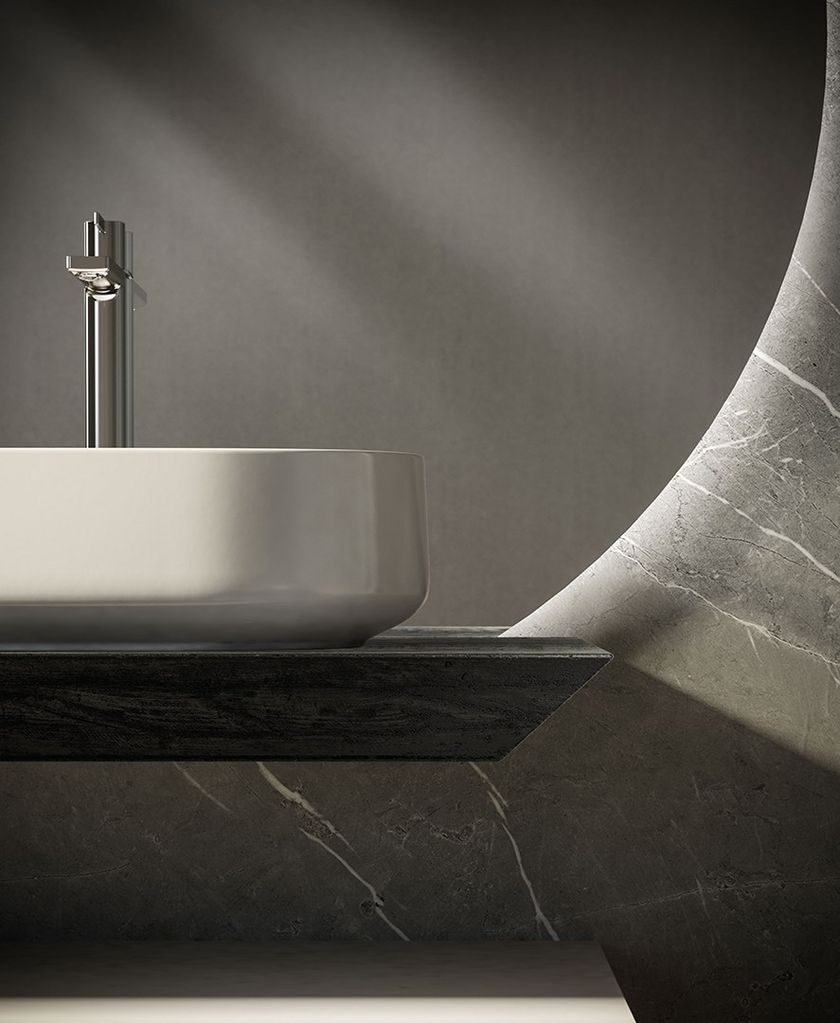 SWING 4.01 Vanity unit By BMT | design Lorenzo Granocchia