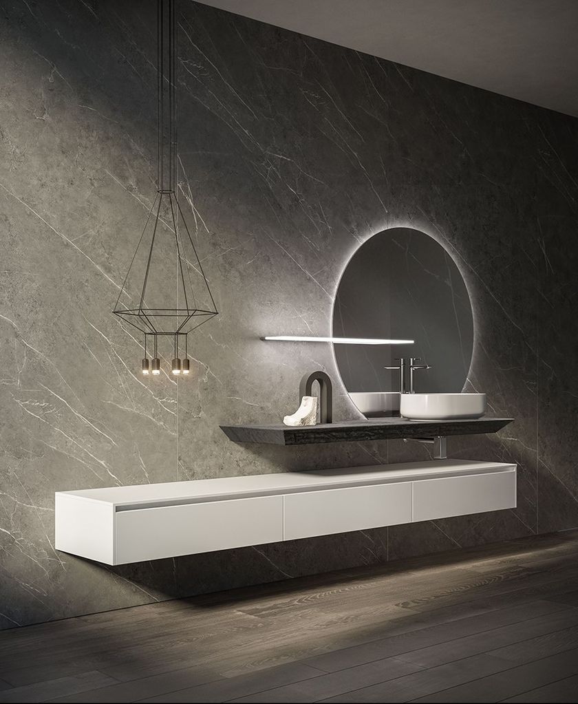 SWING 4.01 Vanity unit By BMT | design Lorenzo Granocchia