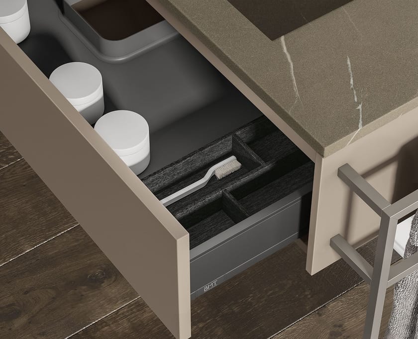 SWING 4.06 vanity unit By BMT design Lorenzo Granocchia