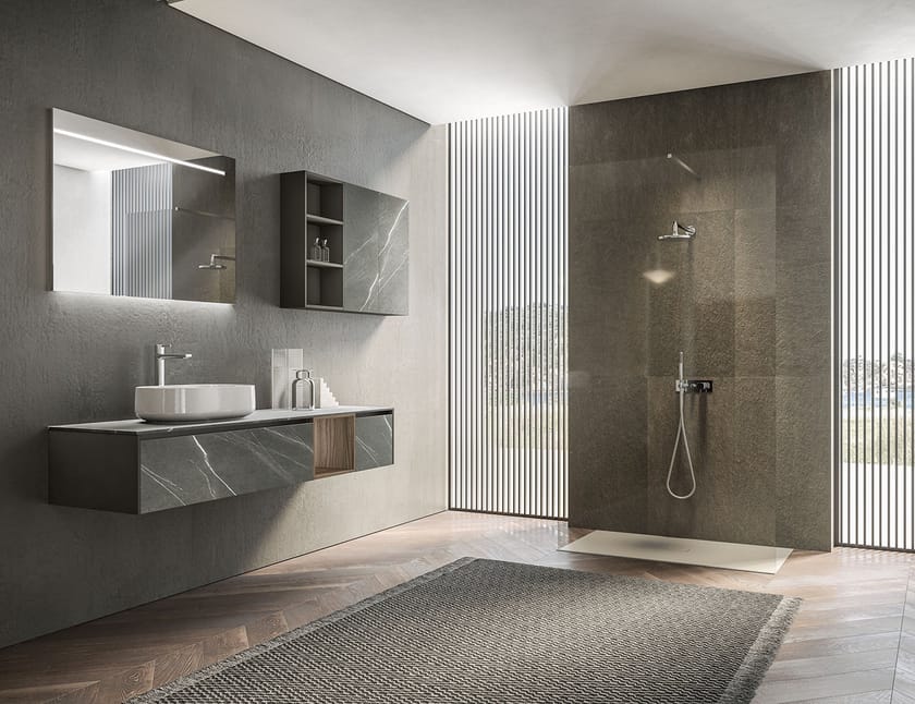 SWING 4.11 Meuble sous-vasque By BMT | design Lorenzo Granocchia