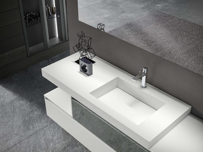 SWING 4.12 Vanity unit By BMT | design Lorenzo Granocchia