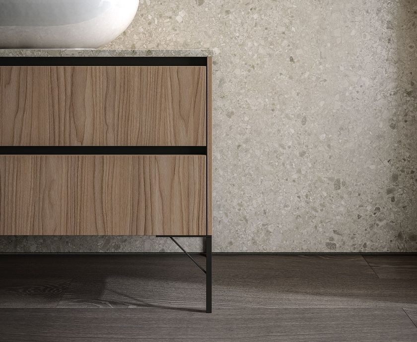 SWING 4.13 vanity unit By BMT design Lorenzo Granocchia