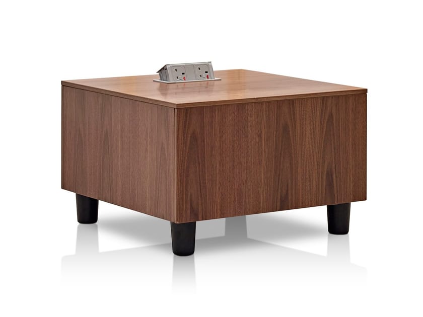 Square wooden coffee table SWOOP | Coffee table Swoop Collection By ...